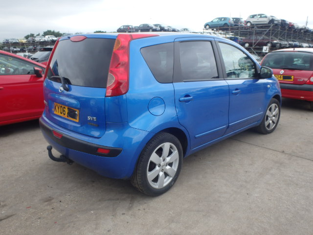 NISSAN NOTE spare parts, NOTE SVE A spares used reconditioned and new